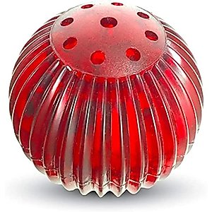 Pet Qwerks Blinky Babble Ball - Flashing Interactive Chew Dog Toy - Small