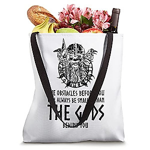 Motivational Norse Pagan Mythology - Viking God Odin Tote Bag