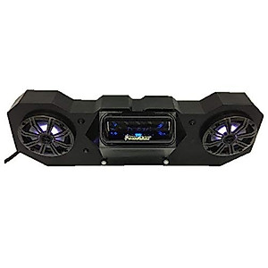 SD 4BBT2RGB2 -Polaris RZR Stereo System BT UTV Side by Side (2-6.5" Marine Speakers)