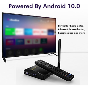 2024 vSeeBox V2 Pro, Fastest Android TV Box with Voice Remote Control, and HDMI Cable (4GB RAM+ 32 GB ROM)