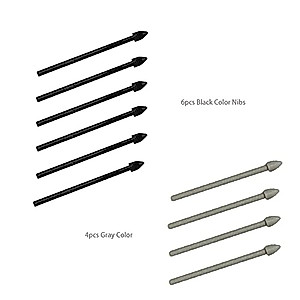 Pen Tips for Samsung s7,Stylus Pen nibs for Samsung Galaxy Tab s7 Plus,s Pen Nibs Replacement for Samsung Galaxy Tab s7 s7 Plus (Black)