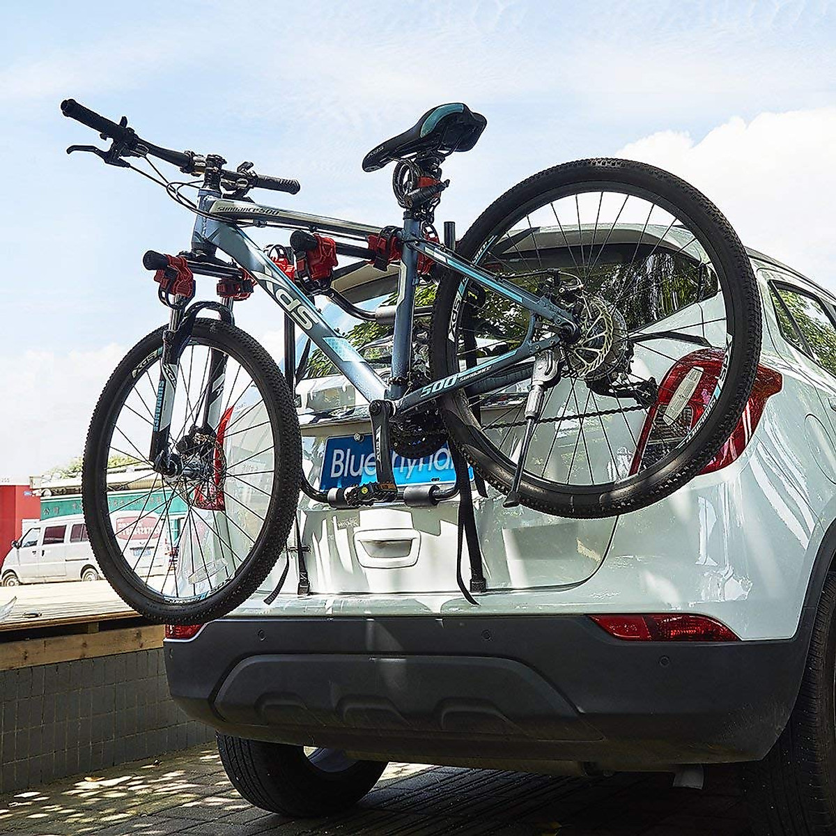 Blueshyhall 2 Bike Carrier Trunk Mount Bike Rack for SUV HATCHBACK CAR