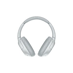 Sony WHCH710N Noise Cancelling Wireless Over-Ear Headphones - White