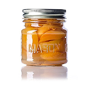 8 oz Mason Jars with 1 piece lids (12-Count) Food-Grade Safe, Versatile