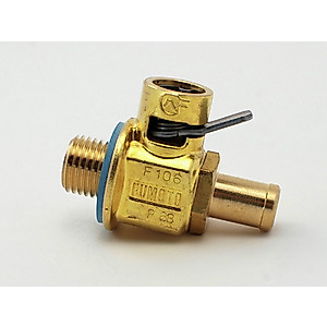 Fumoto F106N FN-Series Drain Valve with Long Nipple with Lever Clip