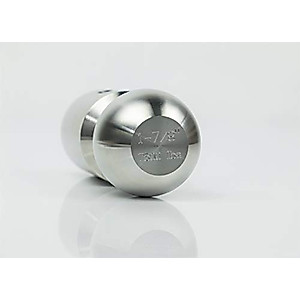 Weigh Safe WSB-L 1-7/8" Tow Ball (7500 GTW Capacity 1500 lb Tongue Weight)