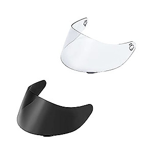 GDM Demon Motorcycle Helmet with Bluetooth Intercom - Tinted & Clear Shields - XL