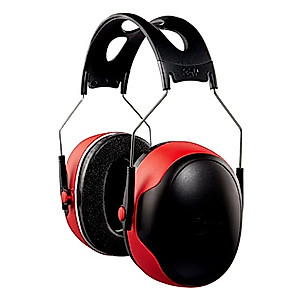 3M Pro-Grade Noise-Reducing Earmuff, NRR 30 dB, Lightweight and Adjustable, Black, One Size