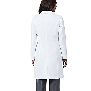 Estie Classic Fit Women's Lab Coat-White-22