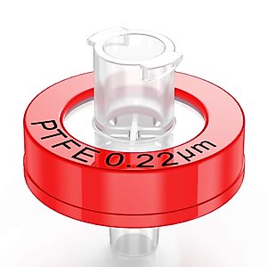 Syringe Filters,Syringe Filter PTFE,13mm Diameter,0.22um Pore Size,Pack of 100,by Ks-Tek