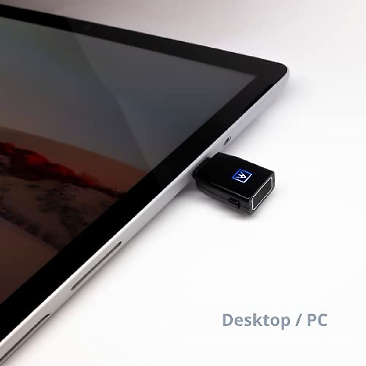 AUTHENTREND ATKey.Pro - FIDO2 Certified Security Key, USB Fingerprint authentication USB-C Ports, Protect Online Accounts : Windows, Linux, Mac OS, Google, Bank of America, Facebook, Twitter, Apple