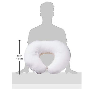 Boppy Nursing Pillow – Bare Naked Breastfeeding and Bottle Feeding, Propping Baby, Tummy Time, Sitting Support Pillow Only