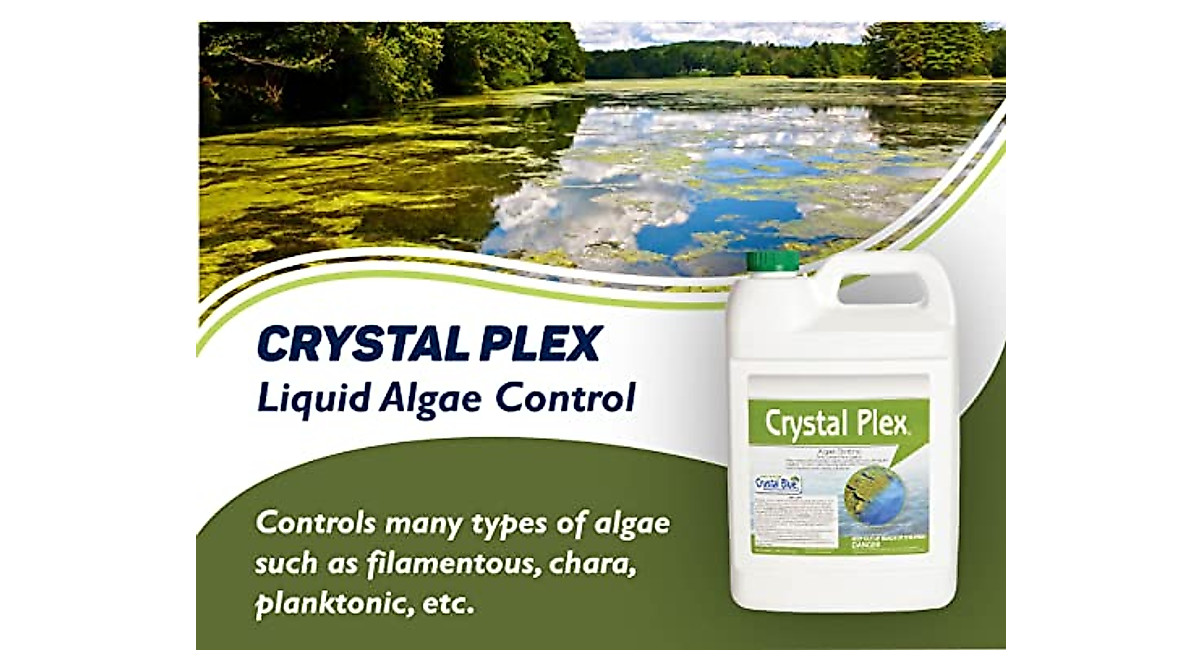Crystal Plex Algaecide: Control Pond Algae Safely