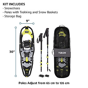 Yukon Charlies Pro Snowshoe Kit, 930