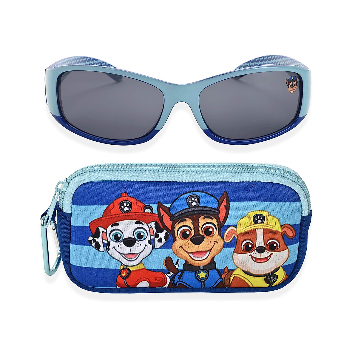 Nickelodeon Paw Patrol Kids Sunglasses with Glasses Case and UV Protection (Paw Patrol 3)