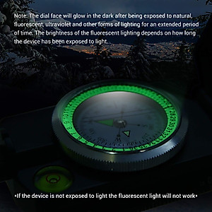 Compass, Sportneer Compass Survival Compass Hiking Military Compass with Inclinometer Waterproof Lensatic Compass Magnetic Compass Boy Scout Compass for Hiking Camping Hunting with Carry Bag