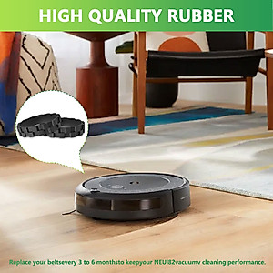 Czepa 2 Parks Tires for Irobot Roomba Wheel Series 500, 600, 700, 800 and 900 e5 e6 i7, Replacement for All IROBOT roomba Models (2 Packs)