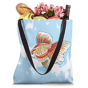 Goldfish Lover Gift Kids Boys Girls Cute Fish Goldfish Tote Bag