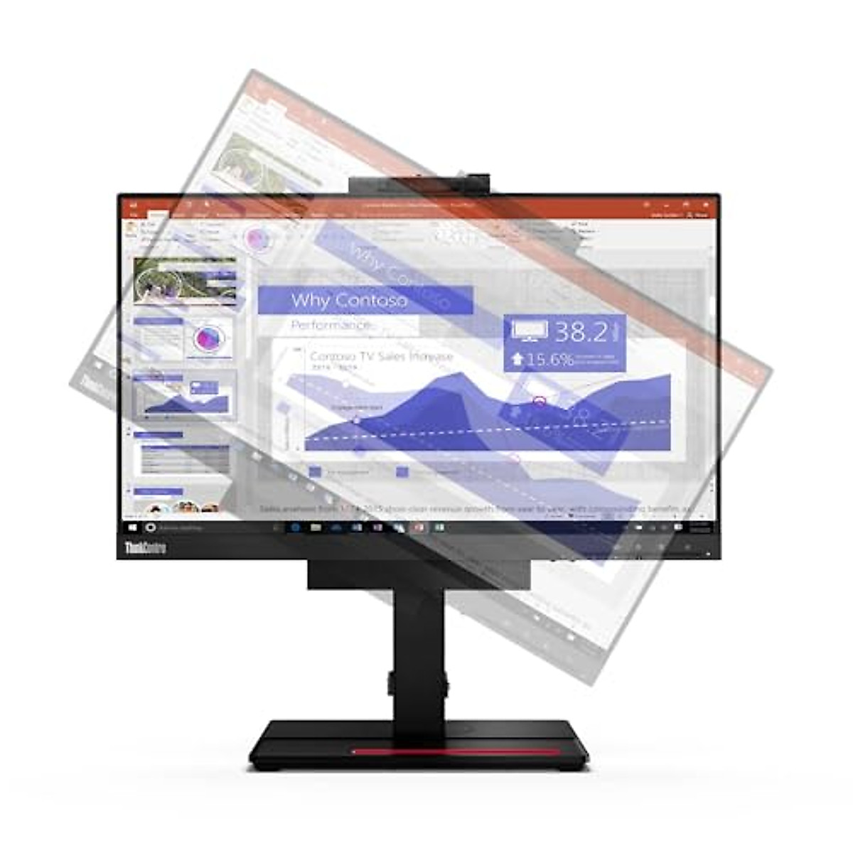Lenovo ThinkCentre Tiny-in-One 24 Gen 4 23.8" Full HD WLED LCD Monitor - 16:9 - Black - 24" Class - in-Plane Switching (IPS) Technology - 1920 x 1080-16.7 Million Colors - 250 Nit - 4 ms w