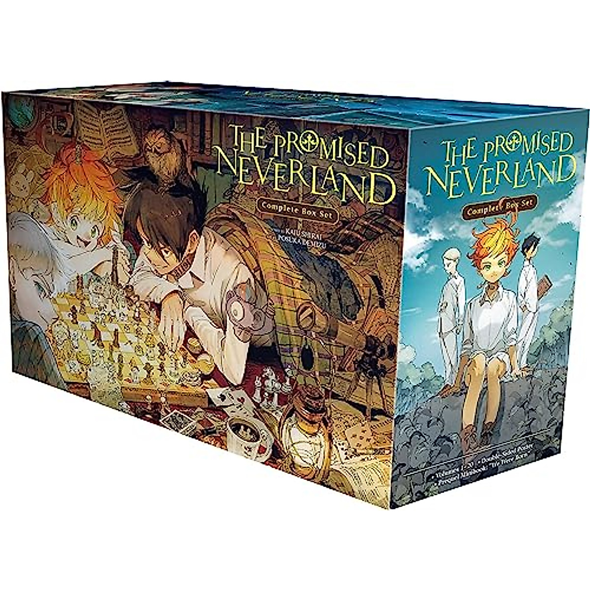 The Promised Neverland Complete Box Set: Includes volumes 1-20 with premium