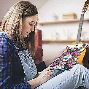 Lineon Gel Pens 108 Colours Gel Pen Set for Adult Colouring Books Art Markers