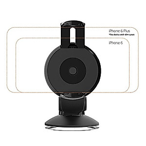 iOttie Easy Flex 3 Car Mount Holder for iPhone 7/6s/6, Galaxy S7/S7 Edge, S6/S6 Edge - Retail Packaging – White