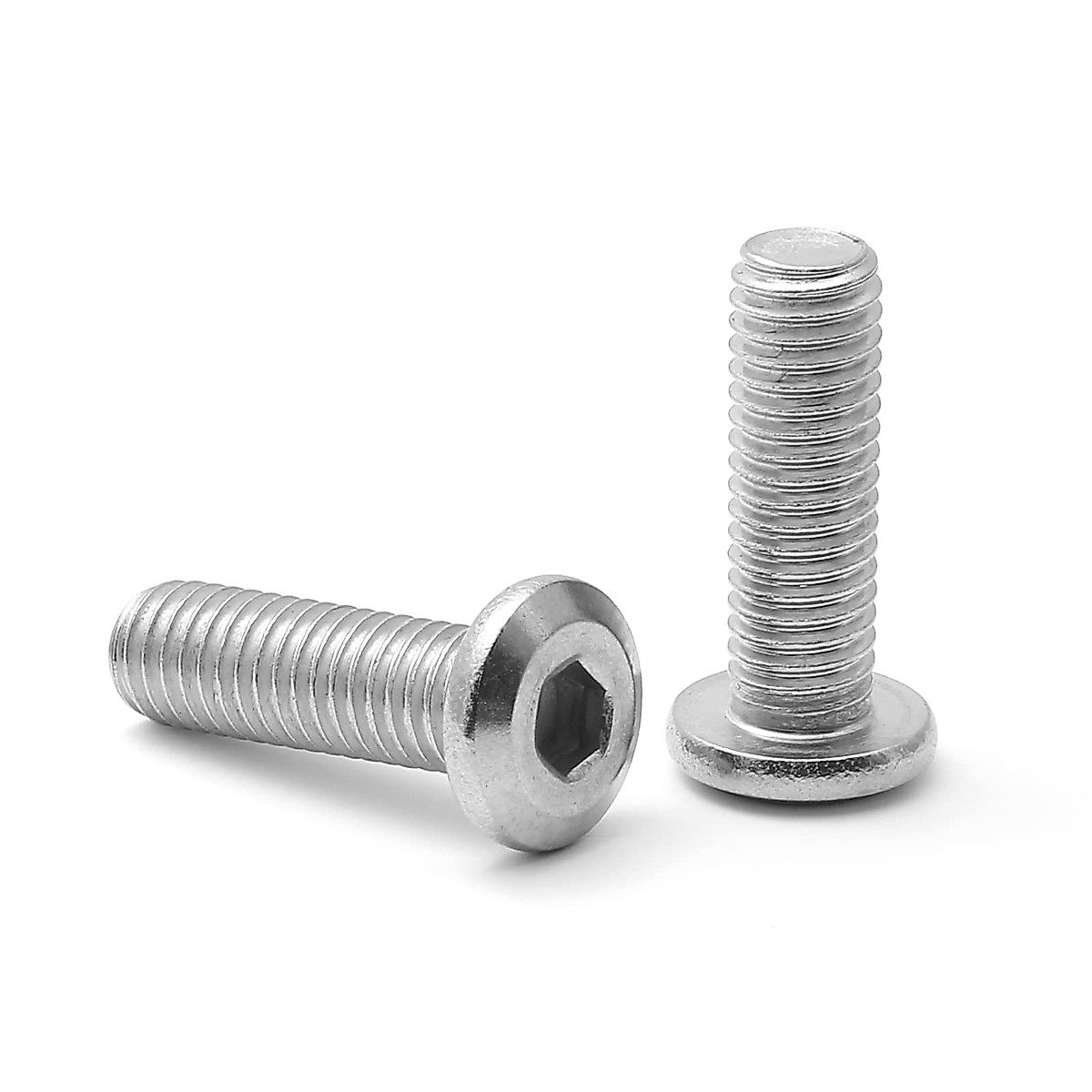 Biaungdo 30 Pcs M8x25mm Stainless Steel Flat Head Hex Socket Cap Bolts Screws Countersunk Connector Fastener