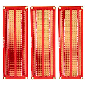 Gikfun Large Solder-able Breadboard Gold Plated Finish Proto Board PCB DIY Kit for Arduino GK1008