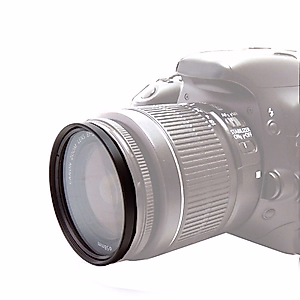 55mm UV Filter for Sony Alpha a7, Alpha a7 II, Alpha a7 III Camera with 28-70mm Lens, a6600 Camera with 18-135mm Lens