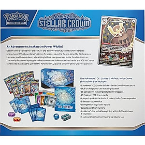 Pokemon TCG: Scarlet & Violet Stellar Crown Elite Trainer Box