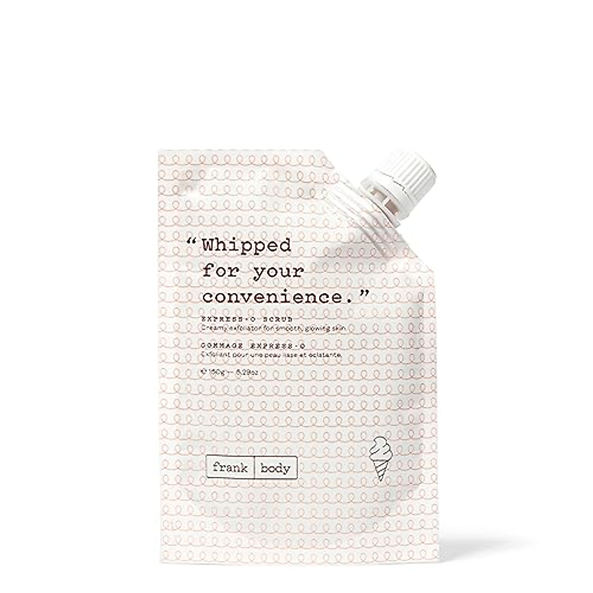 Frank Body Express-O Coffee Scrub, 5.07oz | Natural & Cruelty Free & Mess-Free Exfoliating Body Scrub | Creamy Vegan Skin Care Scrub | Nourishing Scrub Smooths And Moisturizes Skin | 1ct