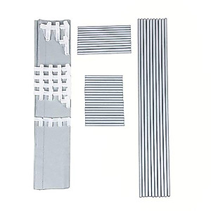 SAVICOS Shoe Rack, 5-Tier Metal Shoe Organizer Shelf Stackable Storage Cabinet Towers Unit Entryway Organizer Holds 20 Pairs(Gray)