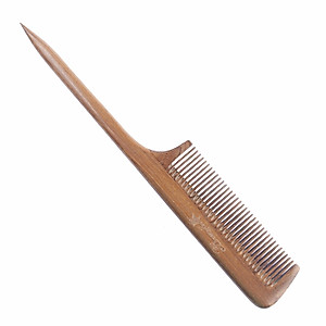 Breezelike Hair Combs - Sandalwood Fine Tooth Comb - No static Natural Aroma Wooden Tail Comb for Women