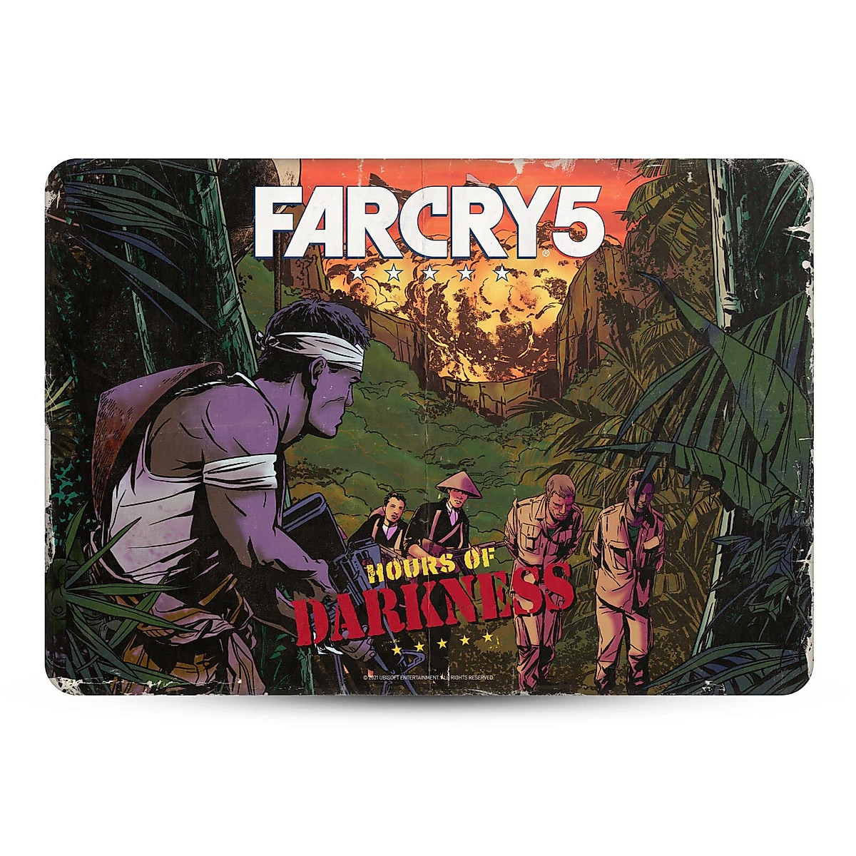 Head Case Designs Officially Licensed Far Cry Hours of Darkness Arte Clave Vinyl Sticker Skin Decal Cover Compatible with MacBook Pro 15.4" A1707/A1990