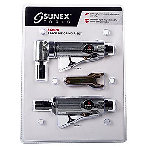 Sunex SX2PK Die Grinder Set, Silver