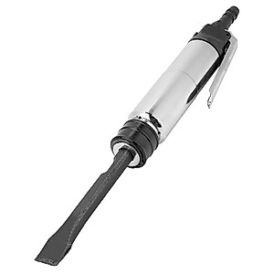Oumefar Pneumatic Hammer Shovel Tool Industrial Powerful Handle Straight Type Air Chisel Pneumatic Hammer Shovel Tool Set with Straight and Arc Scraper Cutter