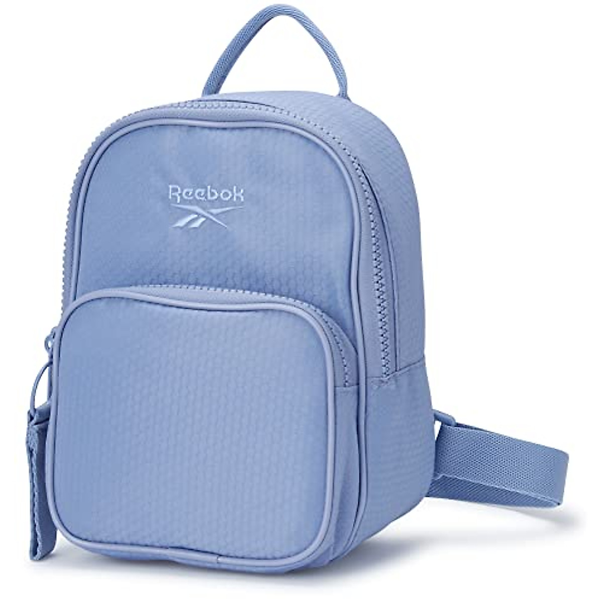 Reebok Women's Backpack - Sydney Lightweight Mini Shoulder Purse - Casual Gym Bag for Kids, Teens, and Adults, Size One Size, Stormy Peri