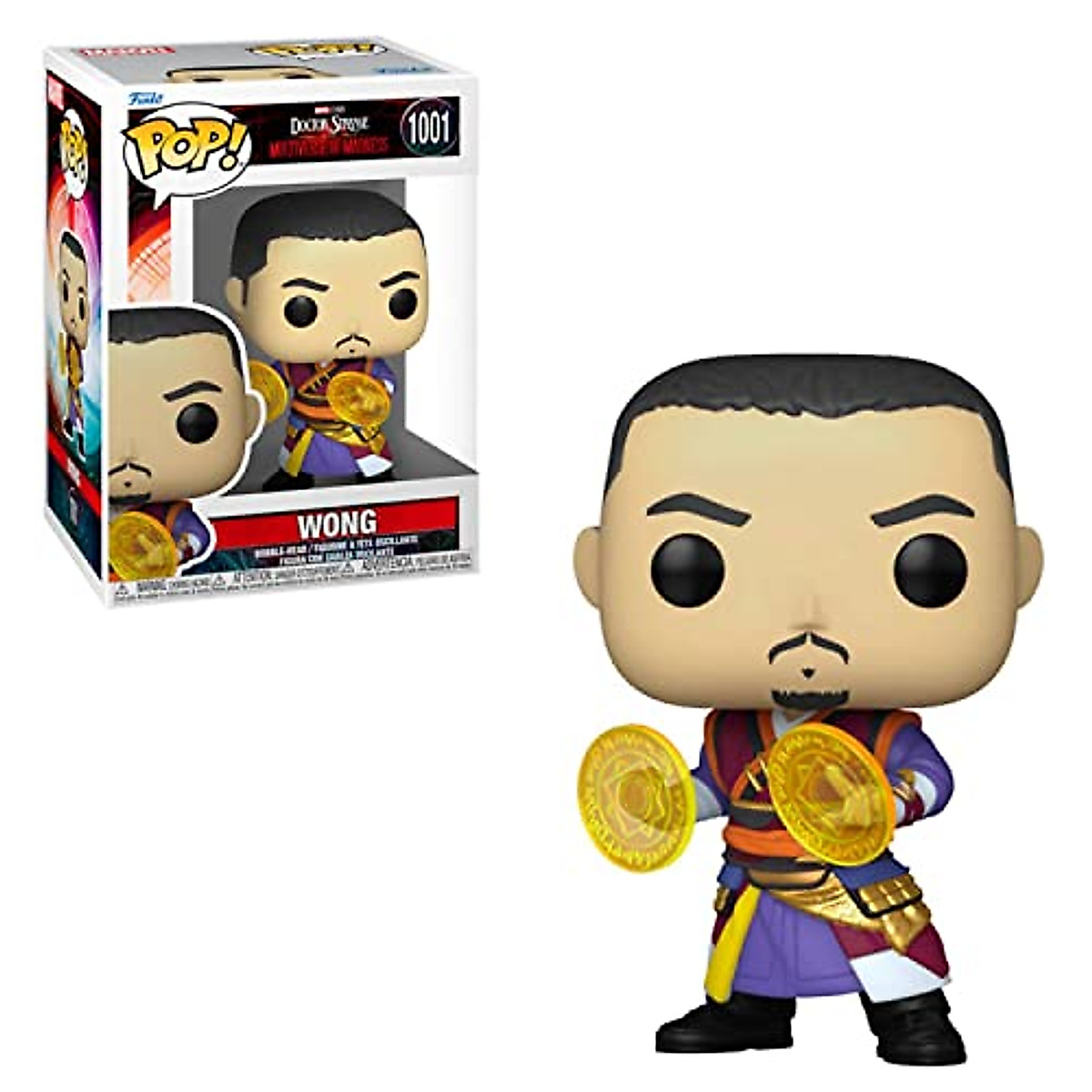 POP Marvel: [She Hulk] Attorney at Law - Wong Funko Vinyl Figure (Bundled with Compatible Box Protector Case), Multicolor, 3.75 inches