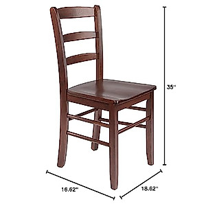 Winsome Wood Benjamin Seating, Foot Rest, Walnut