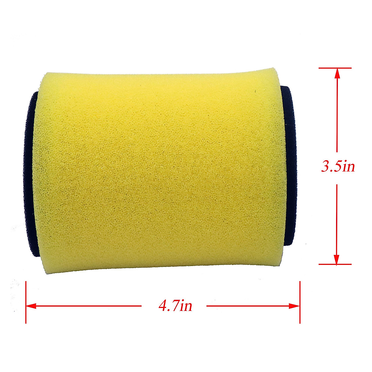 JEENDA Air Filter Replaces 11013-1263 Compatible with 2007 & Prior Kawasaki Mule 2500 2510 2520 3000 3010 520 550 600 610,2009-2010 Kawasaki Mule 4000/4010, 2001-2003 Kawasaki Mule 3020 (11013-1263)