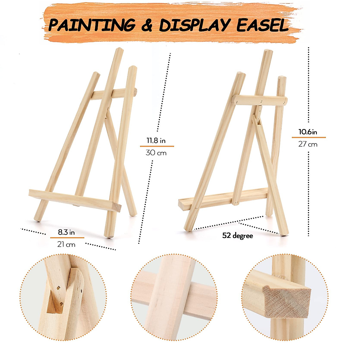 Nicpro 60 PCS Art Paint Set for Kids & Adult, Washable Watercolor Sip Painting Supplies Kit for Beginner with 24 Tube Water Color Paint, 8 Brushes,12 Canvas, Smock, 25 Papers Easel Sponge Palette Bag