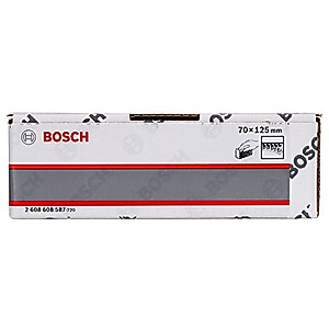 Bosch Professional 2608608587 Hand Sanding Block Made of Cork 70 x 125 mm, Brown