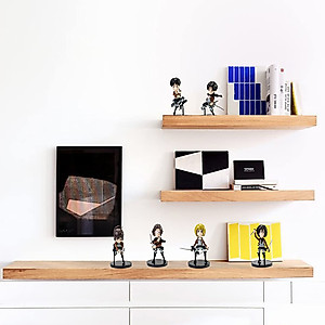 DATCH Anime Figures 6pcs Japanese Anime Figure Set Home Office Desktop Decoration Action Figures Toy Gift for Anime Fans