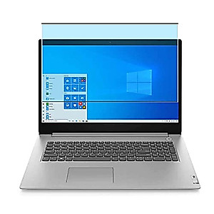 Puccy 2 Pack Anti Blue Light Screen Protector Film, compatible with Lenovo IdeaPad 3i 17" TPU Guard （ Not Tempered Glass Protectors ）