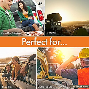 Gideon Heated Electric Lunch Box 12-Volt Portable Stove For Car, Truck, Camping, Etc. - Enjoy Hot Delicious Meals