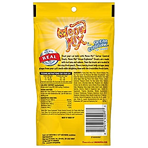 Meow Mix Ocean Explosion Tartar Control Cat Treats, 2.1 Ounce Pouch (Pack of 12)