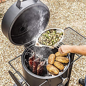 Oklahoma Joe's 4419599P04 Bronco Drum Smoker Triple Grate, Silver