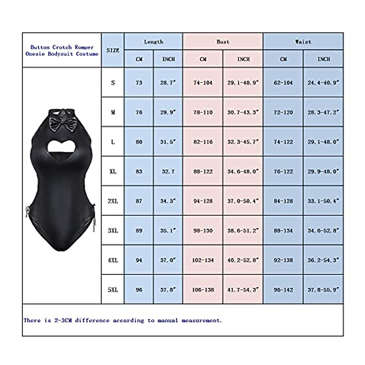 Womens Bunny Girl Suit Button Crotch Romper Onesie Bodysuit Cosplay Costume Furry Cat Ear Gloves Socks Set(Black 4XL)