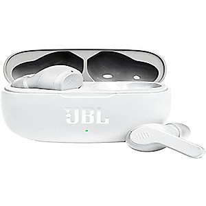 JBL Vibe 200TWS True Wireless Earbuds - White (Renewed)