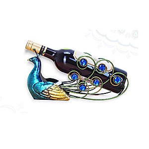 ZYZMH Wine Rack Decoration Light High-end Decoration Wine Cabinet Wine Bottle Rack Household Personality Rack Creative Display Rack Industry